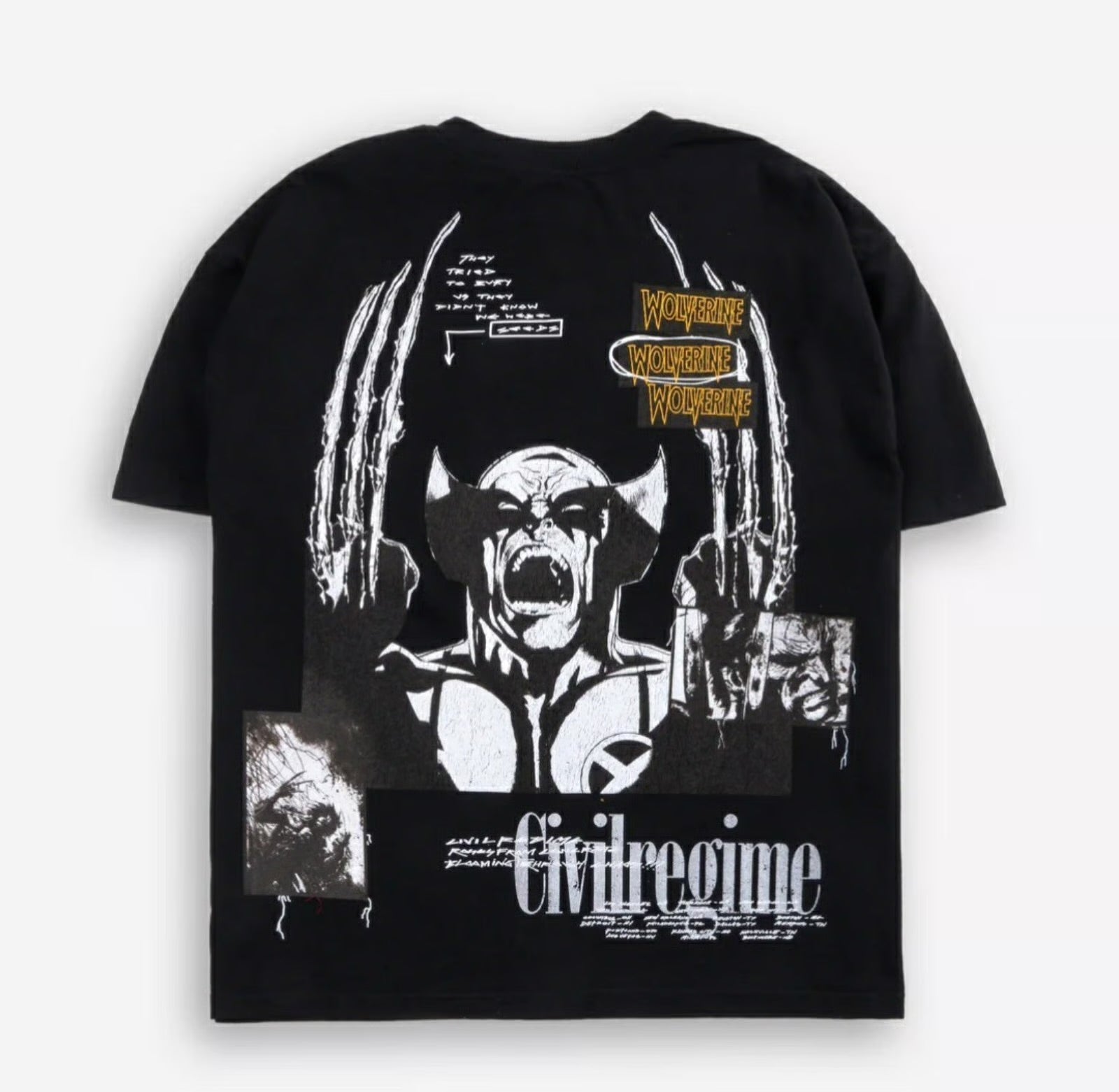 Wolverine In Chaos We Bloom 199X Oversized Tee – ALECON
